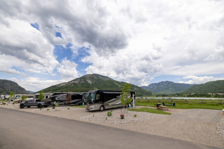 Pull Through & Back In RV Sites - Jackson Hole RV Park & Campground